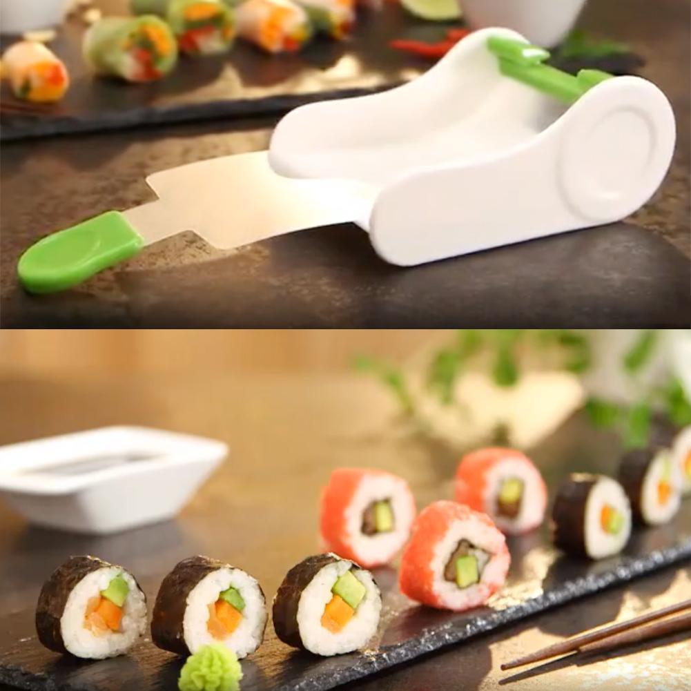 Kitchen Mini Sushi Maker Bazooka Rice Meat Vegetables Roll Mold DIY ...