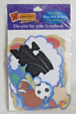 REMEMBER WHEN Scrapbooking Kit Boys Will Be Boys NEW | eBay