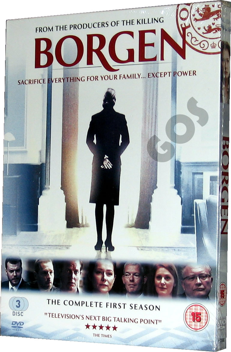 Borgen The Complete First Season DVD TV Danish Political Drama Series ...