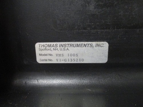Thomas Instruments VMS-100S Blast Monitoring Seismograph Used (#5) | eBay