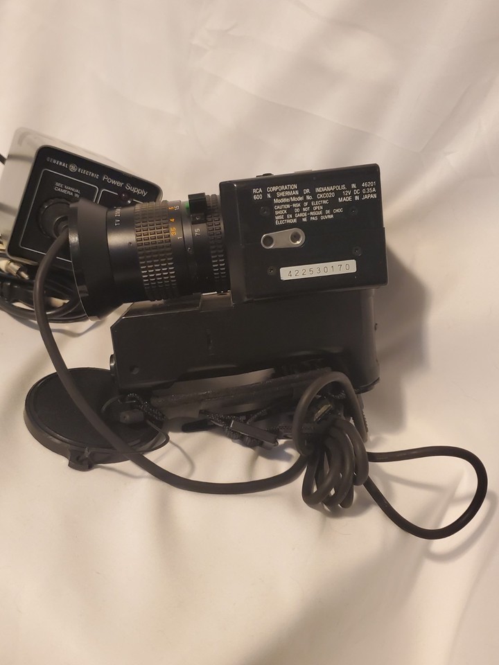 RCA SOLID STATE CKC-020 CAMCORDER - Handheld Video Recorder VTG 1980 ...