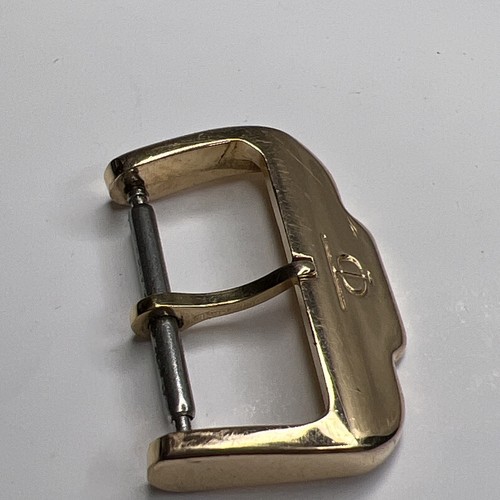 Authentic Baume Mercier 16mm 750 Yellow Gold Tang Clasp Buckle | eBay