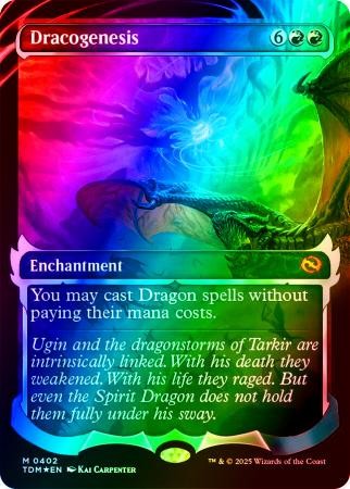 Dracogenesis (0402) (Showcase) - 0402 - Foil Near Mint Tarkir ...