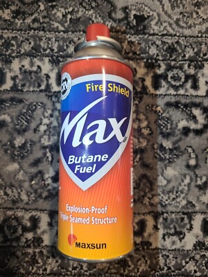 Burton Max Butane Fuel - Explosion Proof Triple Seamed Structure, 8 Oz ...