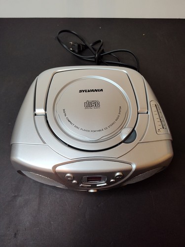 Sylvania Digital Compact Disc Player Portable CD Stereo Radio System | eBay