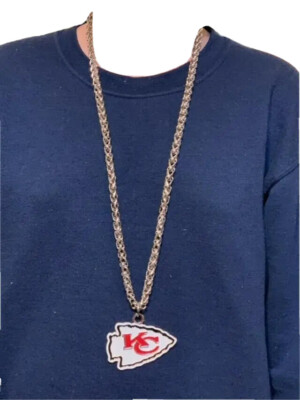 Kansas City Chiefs NFL Unisex Pendant Chain Necklace | eBay