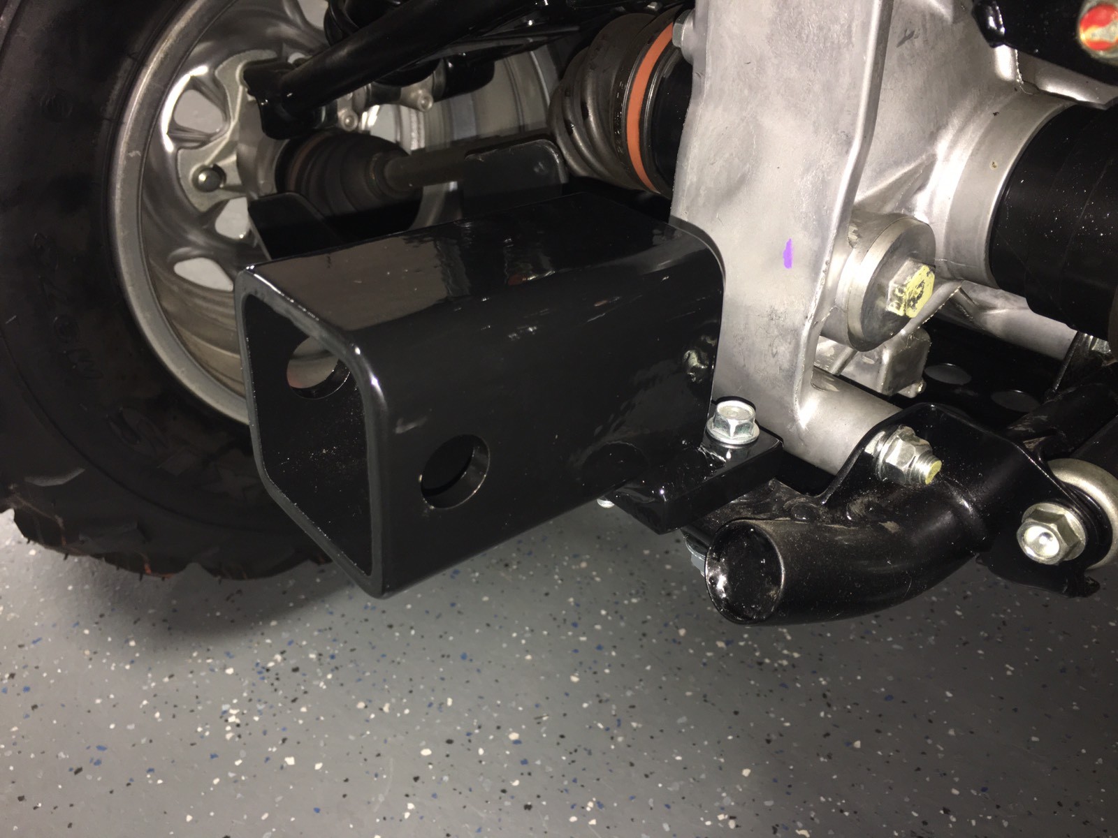 2016 2017 Honda Rincon TRX 680 FA ATV Receiver Hitch Heavy Duty Made In ...