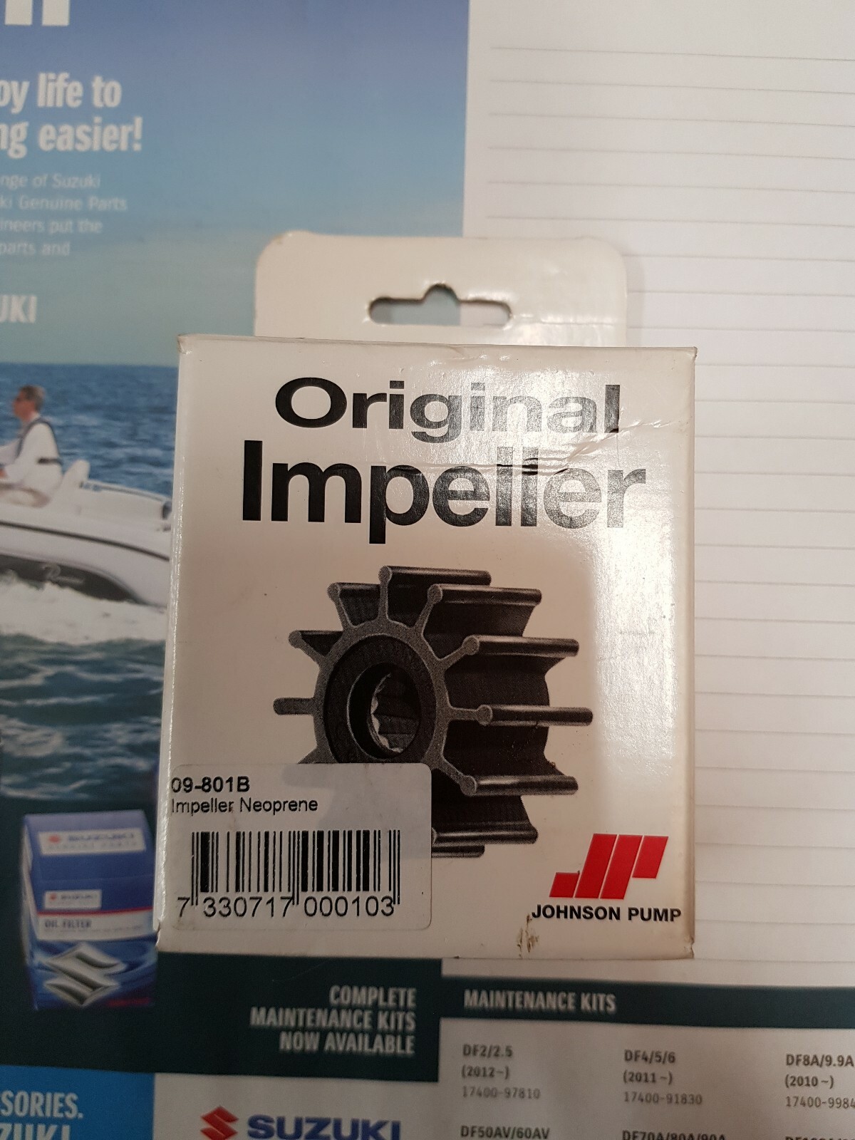 JOHNSON IMPELLER KIT 09-801B | eBay