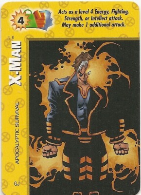 Marvel OVERPOWER X-Man - Apocalyptic Survivor - X-Men | eBay