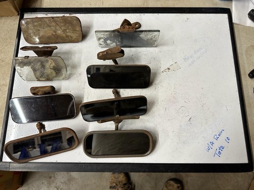 Vintage Original REAR VIEW MIRROR LOT #2 Car Truck Hot Rat ROD Chevy GM ...