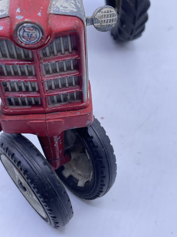 Vintage Antique Hubley Ford 961 Tractor Red 12 inch | eBay