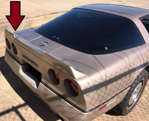 UNPAINTED C4 "WICKERBILL INSPIRED" REAR SPOILER FOR 1984-1990 CHEVY ...