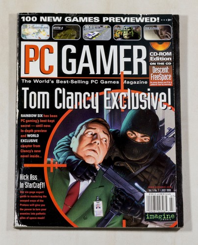 PC Gamer July 1998 Vol. 5 No. 7 | eBay