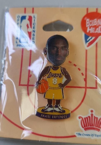 NBA Los Angeles Lakers Kobe Bryant #8 Bobbing Head/Bobble Pin AMINCO ...