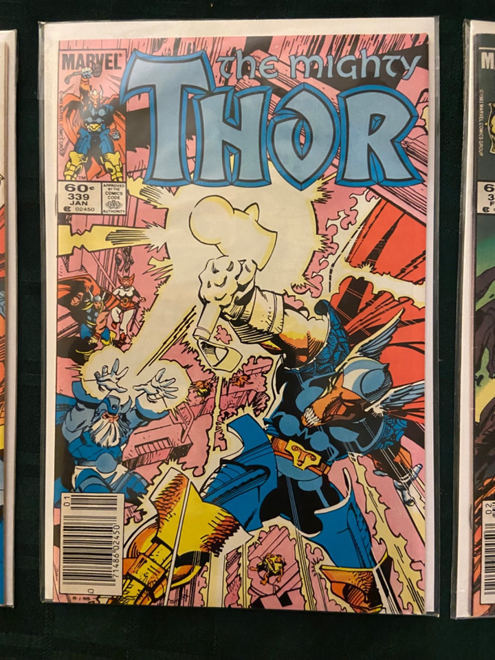 Thor 338 339 340 -Early Beta Ray Bill Lot Key -- Newsstand NM M | eBay