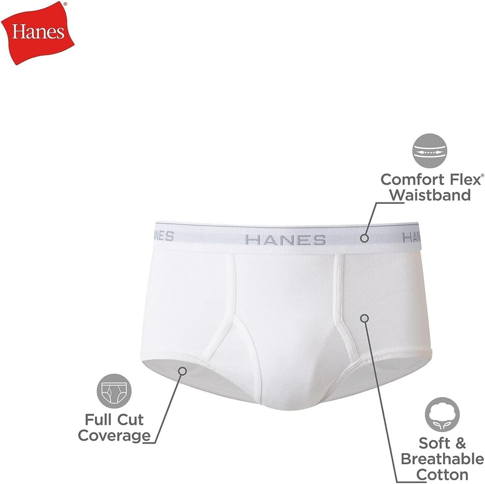 Hanes Men's Tagless Briefs Underwear (9 Pack) | eBay