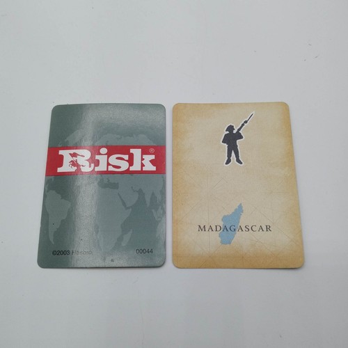 Risk 2003 MADAGASCAR CARD Replacement Game Piece HASBRO | eBay