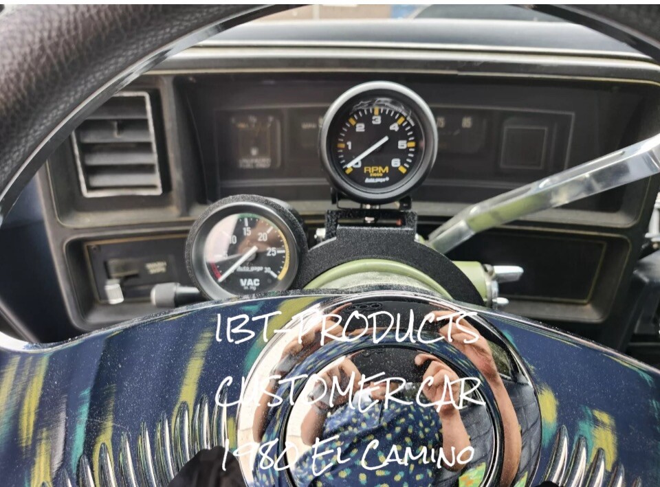 TACH/TACHOMETER COLUMN MOUNT FITS AUTOMETER 81-87 CHEVY SQUARE BODY ...