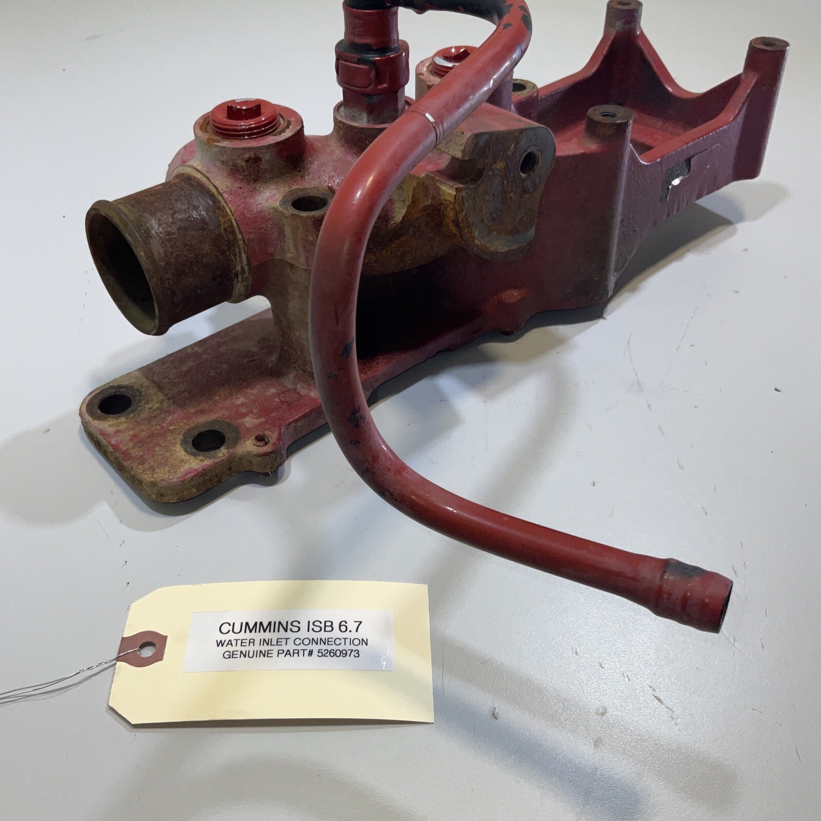 Genuine Cummins ISB 6.7 Water Inlet Connection 5260973 OEM | Cummins ...