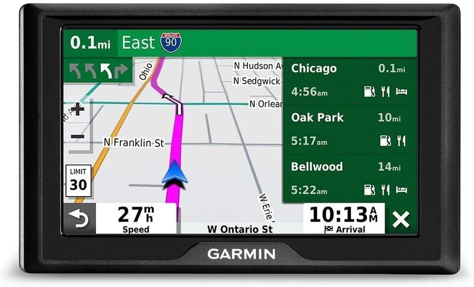 Garmin Drive 52 GPS 5 Inch Navigator US/Canada Maps Renewed Voice ...