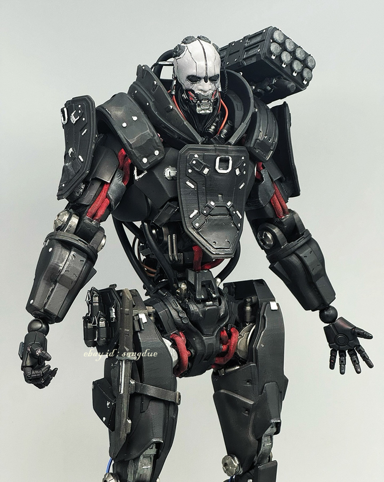 Customized 1/6 Adam Smasher Cyberpunk 2077 45cm Collectible Action ...