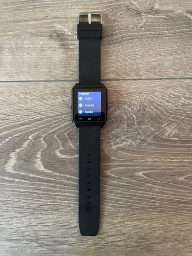 Q7 Sports Smart Watch Syncs Bluetooth to iOS Black | eBay