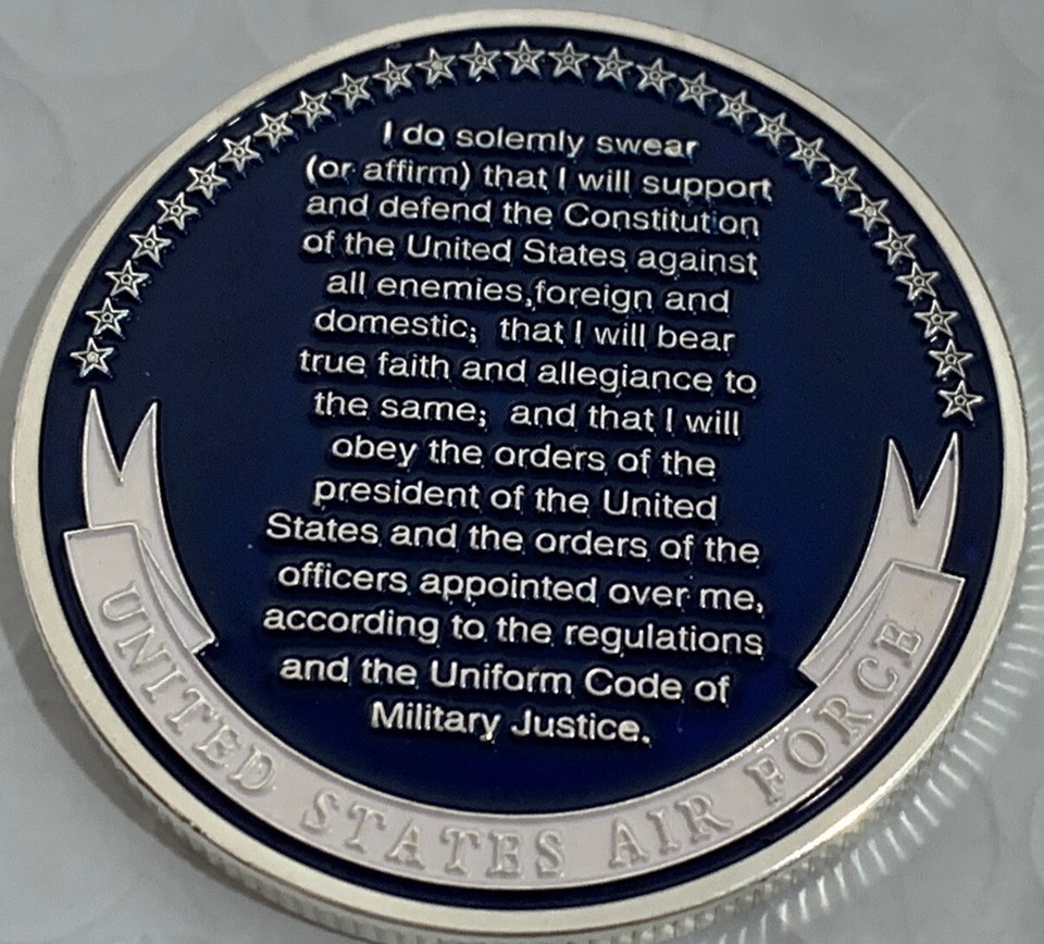 * USAF U.S. Air Force Veteran Commemorative Red White & Blue Challenge ...