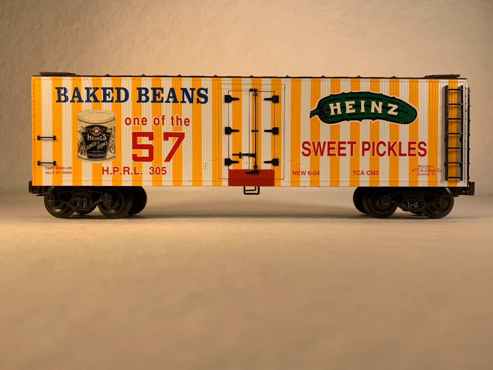 K-Line Item K762-5203 Heinz Wood Sided Reefer 2003 Limited Edition for ...