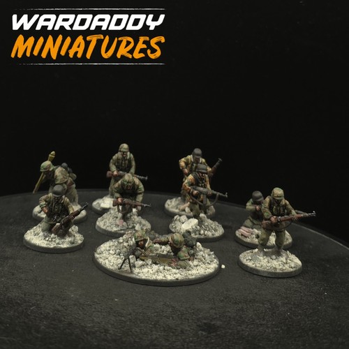 Pro Painted 28mm Bolt Action Ww2 German Late War Infantry ×10 SB1 ...