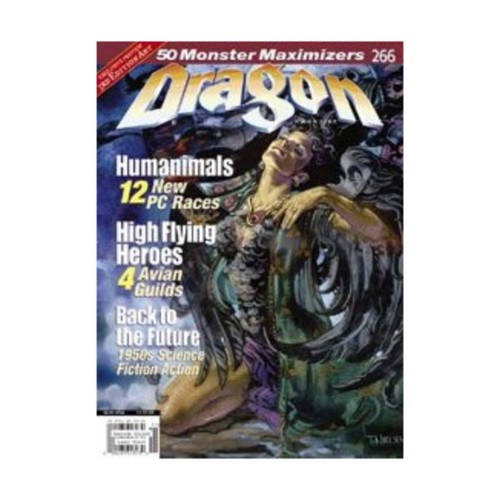 TSR Dragon Magazine #266 "12 New PC Races, Feathered Friends & Foes ...