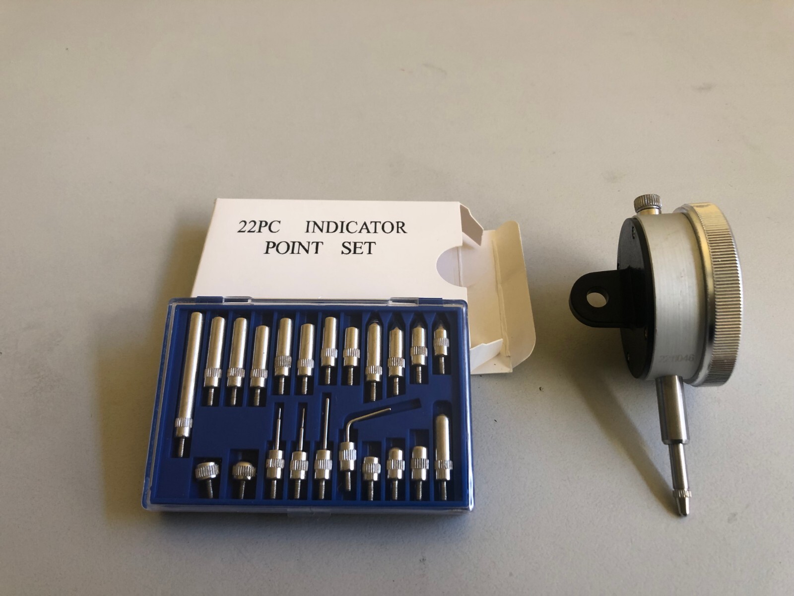 Dial Indicator 0-10mm x 0.01mm + 22pcs Extension Multi Point Kit | eBay