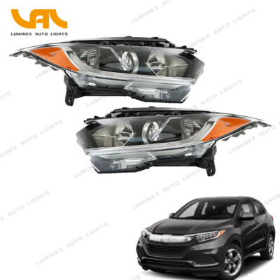 Factory For 2019 2021 Honda HRV HR-V Headlights Headlamps Halogen w/LED ...