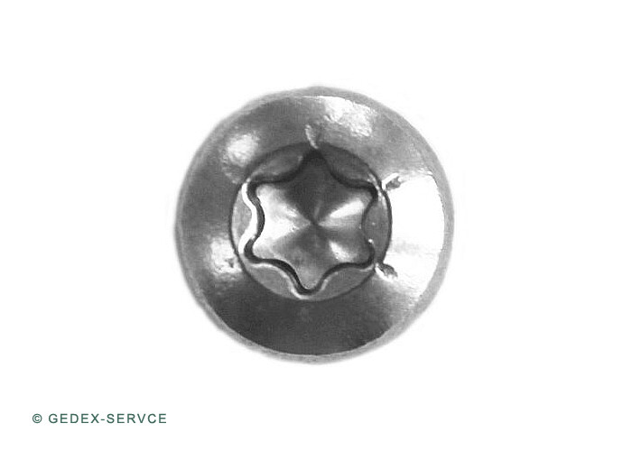 Flachkopfschrauben DIN 7985 TORX M2x3 bis M2x20 ROSTFREI A2 ISO 14583 ...