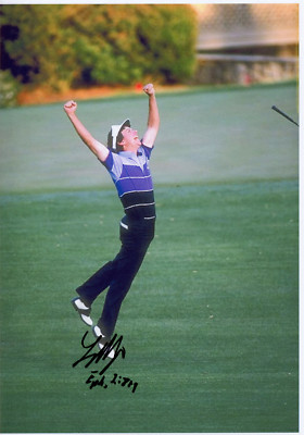 LARRY MIZE - Signed 12x8 Photograph - SPORT - GOLF | eBay