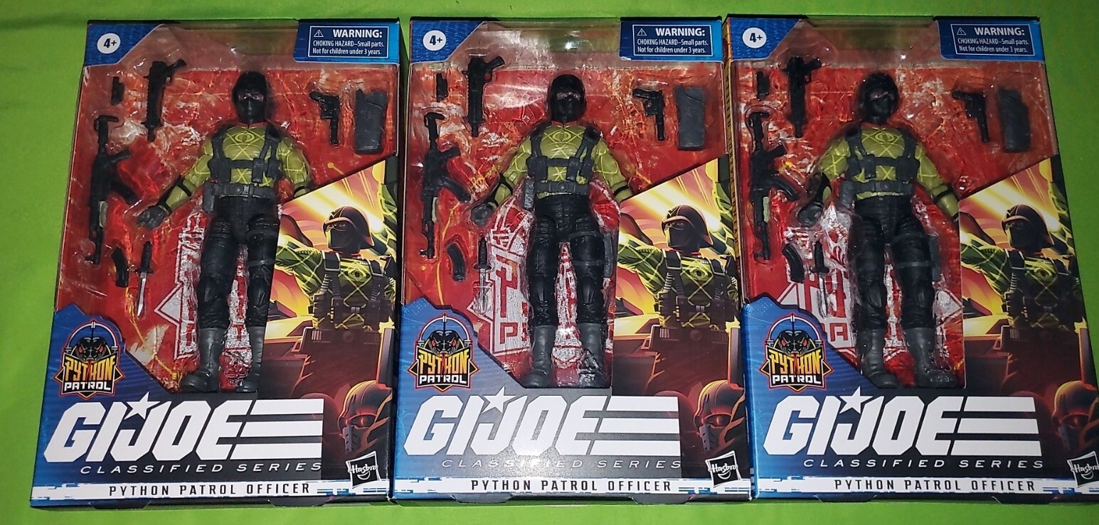 GI Joe Classified Lot target exclusive Bat cobra VIPER Stuart outback ...