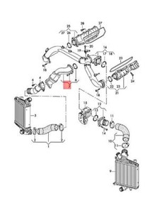 Genuine AUDI VW Audi Q8 Q7 Touareg 4MB 4MG 4MN CR7 Pressure Pipe ...