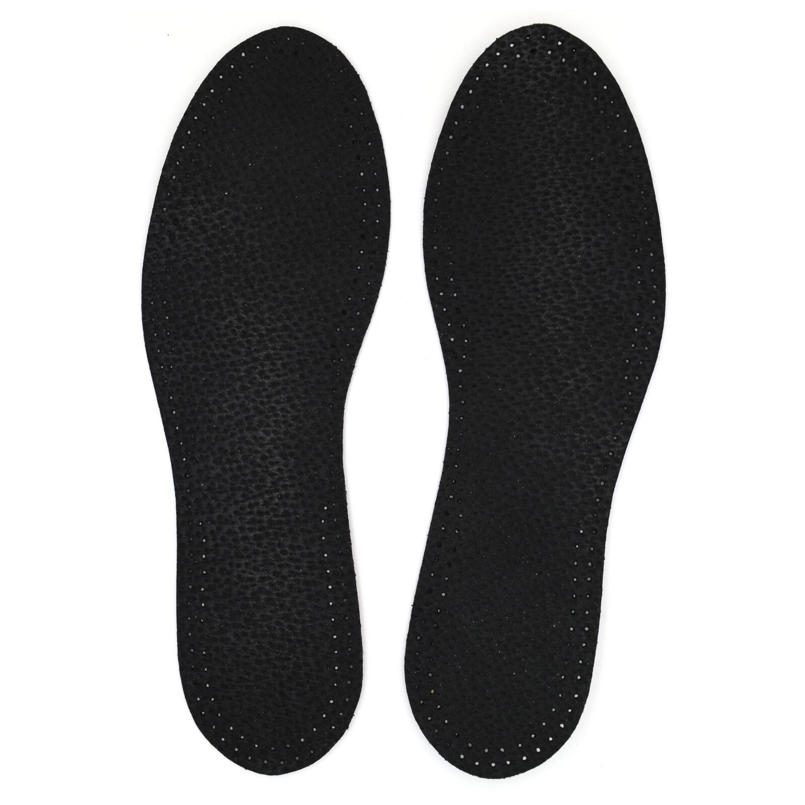 Pair Thin Leather Shoe Insoles Self-adhesive Inner Sole All Size Ladies ...
