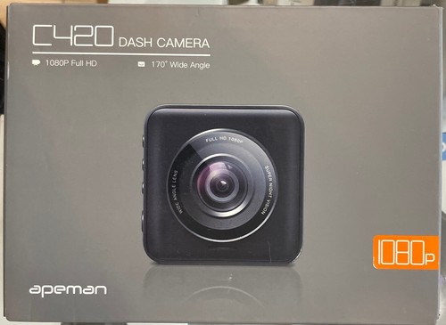 Apeman C420 Dash Camera 1080P Full HD 170 Degree Wide Angle Night ...