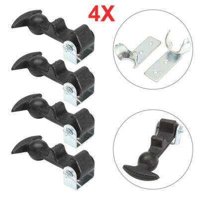 4Pcs Rubber Bonnet Catch Strap Latch Panel Fastener Car Horsebox ...