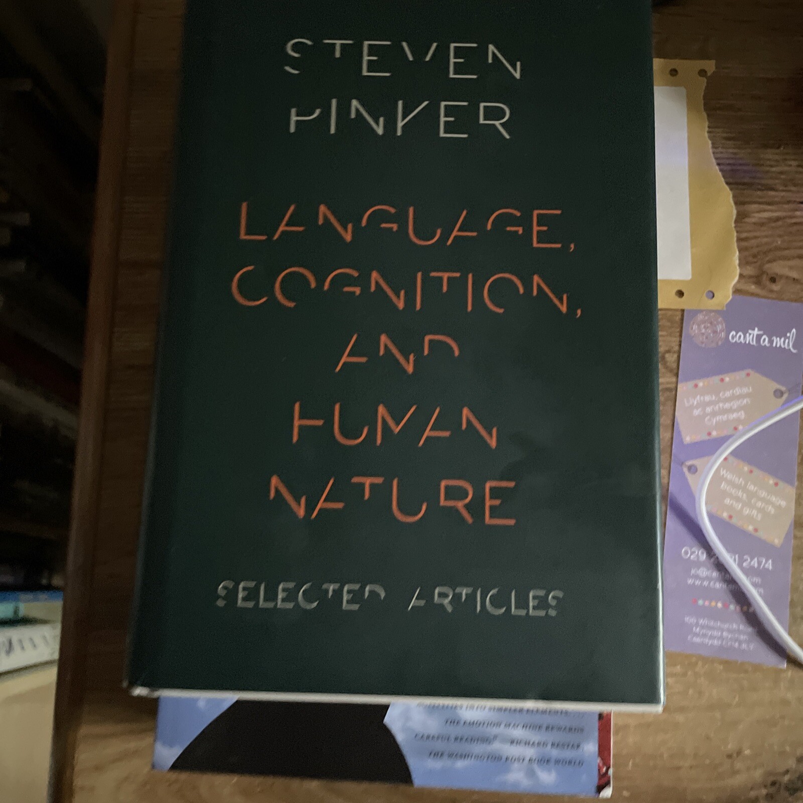 Language, Cognition, and Human Nature by Steven Pinker (Hardcover, 2013 ...