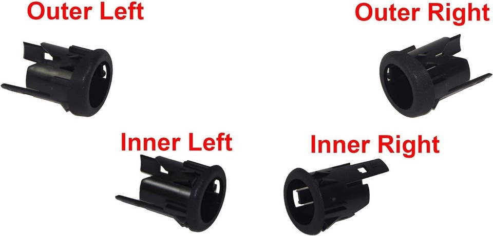 For Ford Super Duty 2008-2014 Rear Bumper Backup Sensor Retainer ...