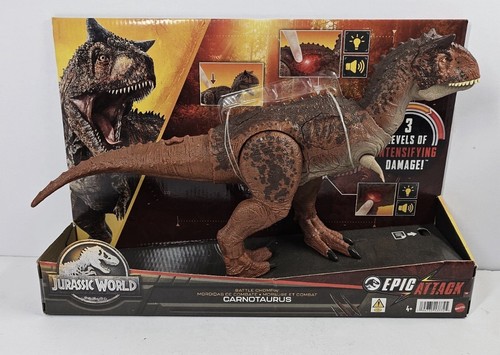 Jurassic World Battle Chompin' Carnotaurus Epic Attack Extreme ...