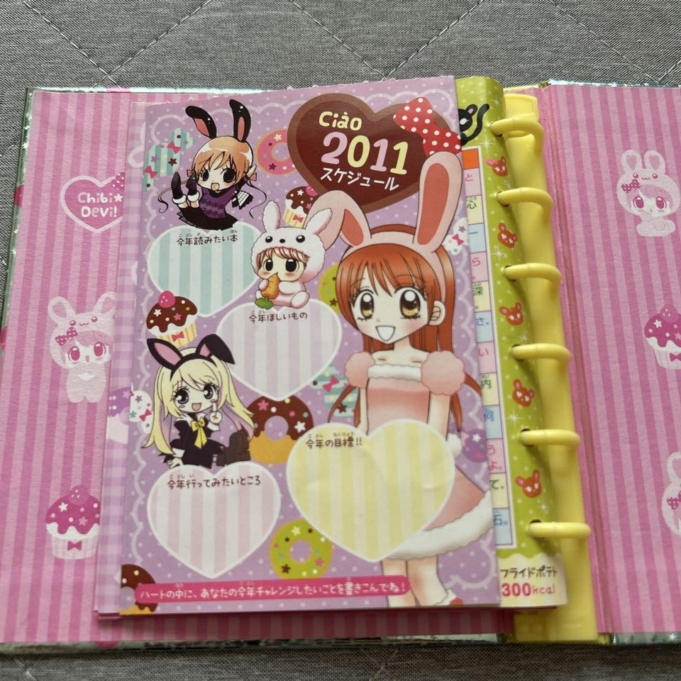 [Heisei Retro] Chibi Devi Profile Book 2011 Ciao January Issue Supplement | eBay