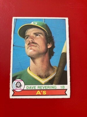 1979 O-Pee-Chee OPC #113 Dave Revering Oakland Athletics NRMT | eBay