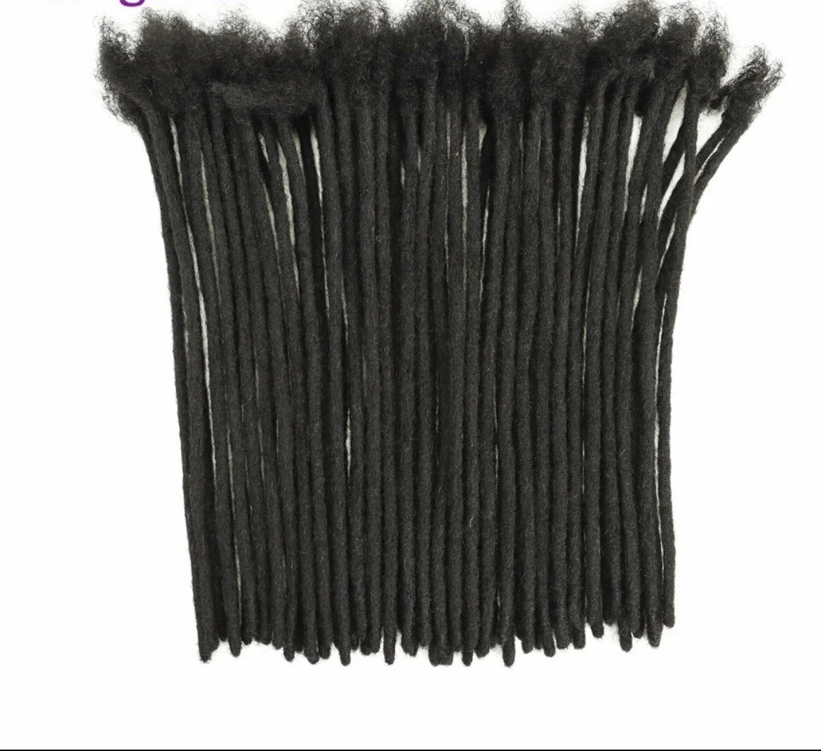 100% Real Human Hair Dreadlocks 8-14” Long. 80 Total Locks. Healthy And ...