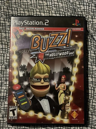 Sony Playstation 2 PS2 Buzz! The Hollywood Quiz Show Video Game 2005 | eBay