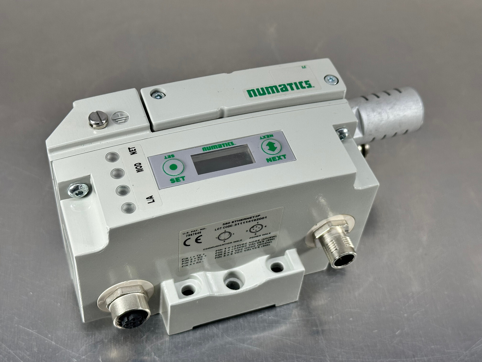 ASCO Numatics 580 Series P580AEEP1010A00 Ethernet/ip Communications ...