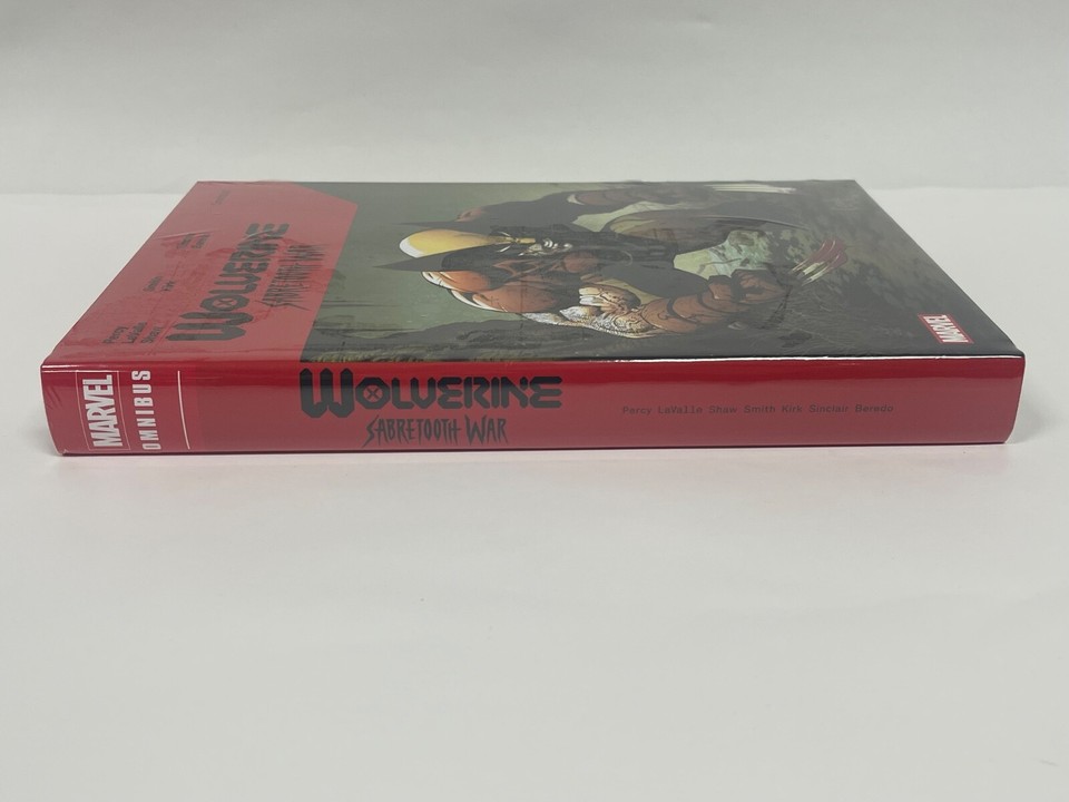 Wolverine: Sabretooth War Omnibus GREG CAPULO DM COVER Marvel Comics HC ...