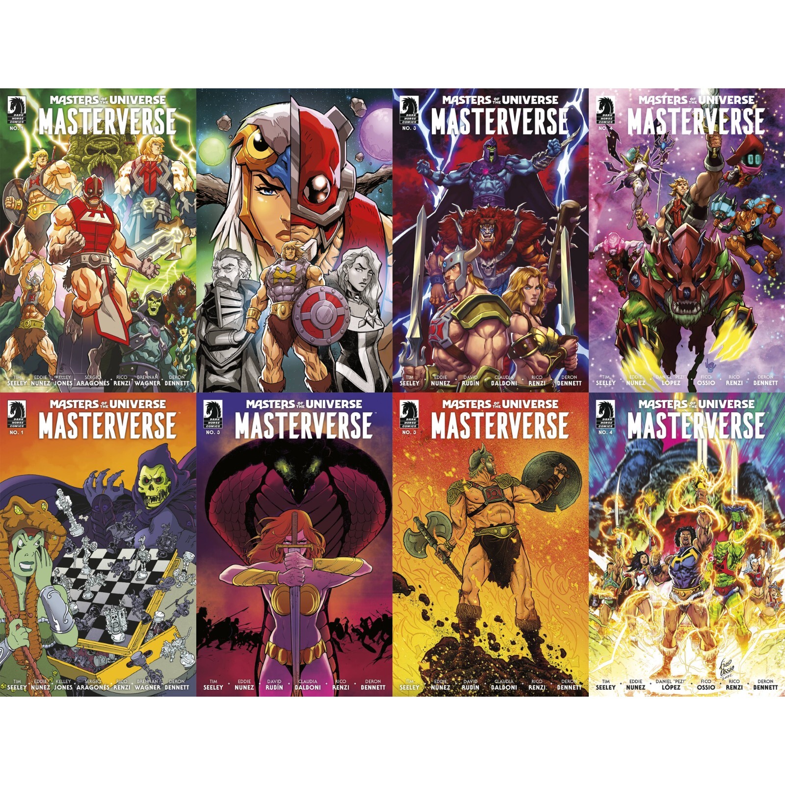MOTU Masterverse (2023) #1 2 3 4 Dark Horse He-Man COVER SELECT | eBay