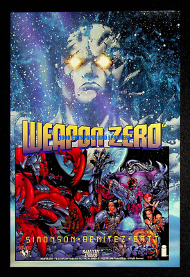 Weapon Zero T-2 Image Top Cow Comics 1995 Trade Print Magazine Ad ...